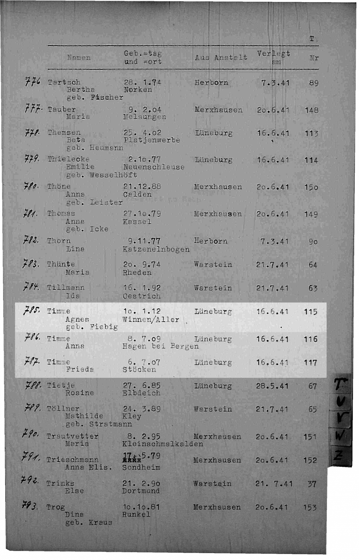 Mord – Geschichte Raum geben